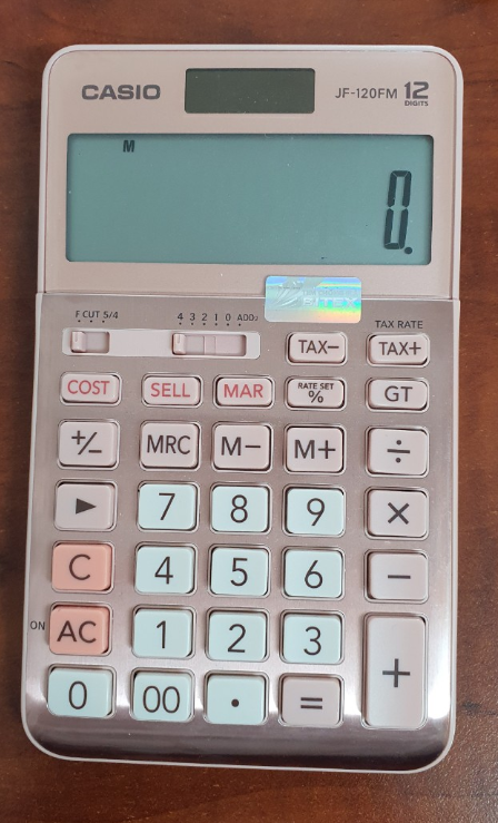 Máy tính Casio JF 120FM - Chính hãng | Fast.vn