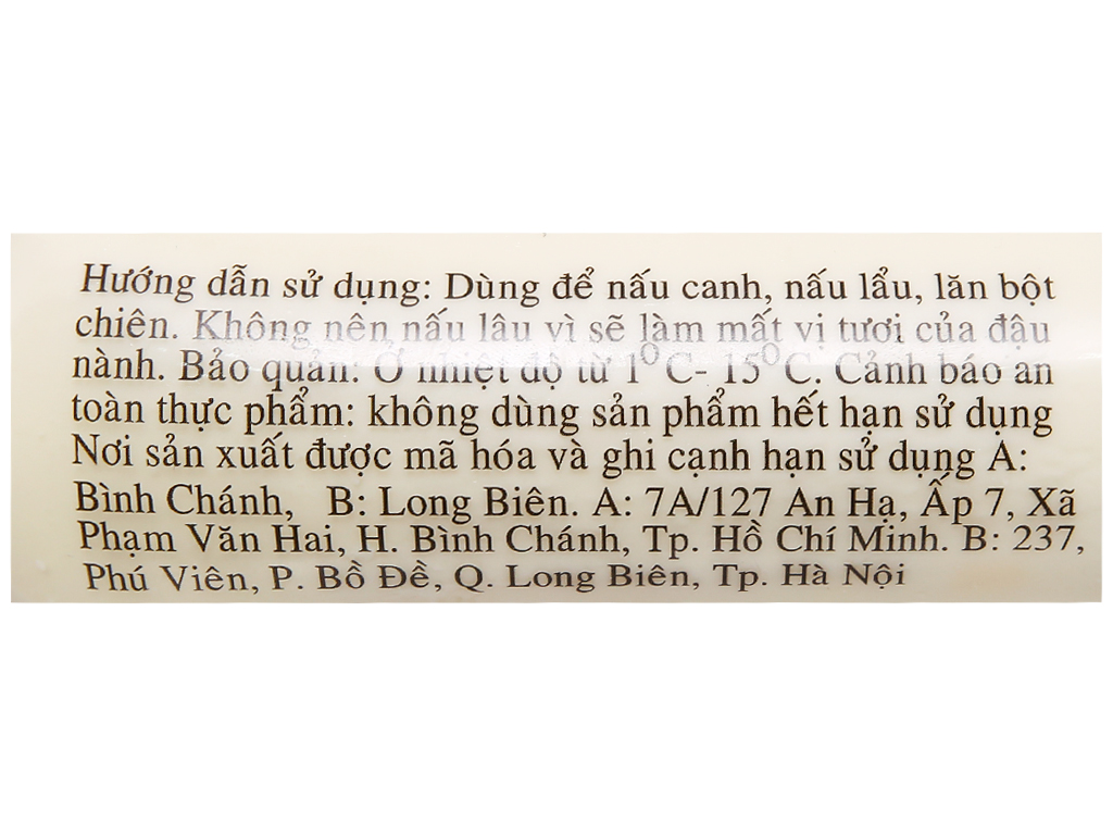 Đậu hũ lụa Vị Nguyên cây 220g | Fast.vn