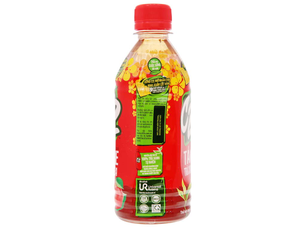 Trà xanh C2 hương táo 360ml | Văn Phòng Phẩm Online FAST ...