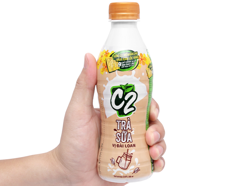 Trà sữa Đài Loan C2 280ml | Văn Phòng Phẩm Online FAST