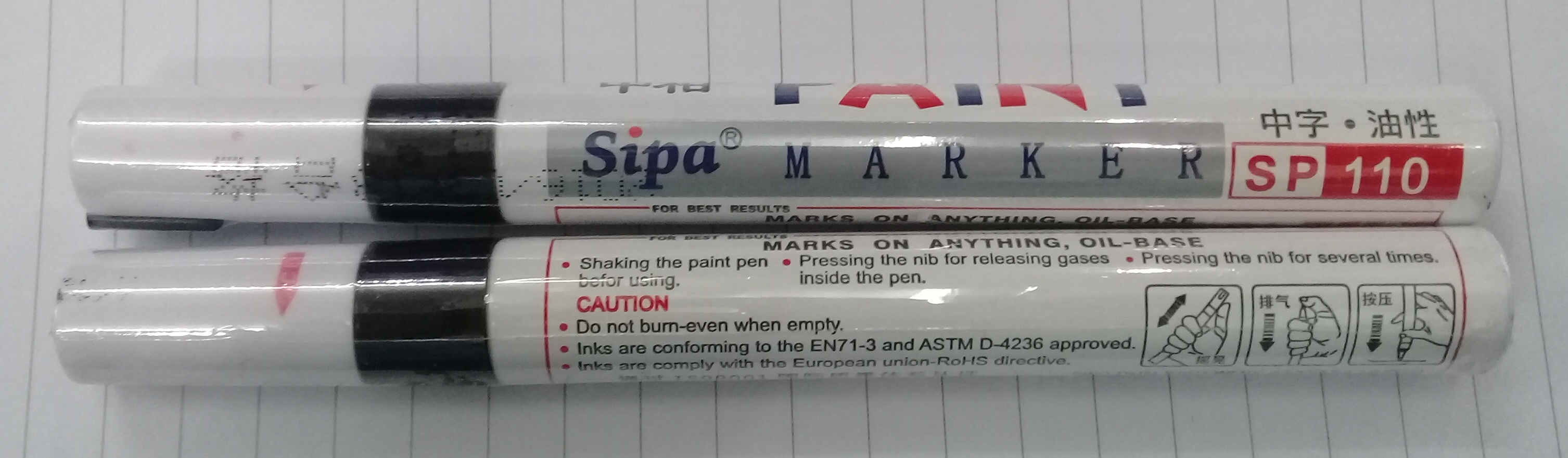 Bút sơn Sipa Paint Marker SP110 gái tốt nhất hiện nay | F...