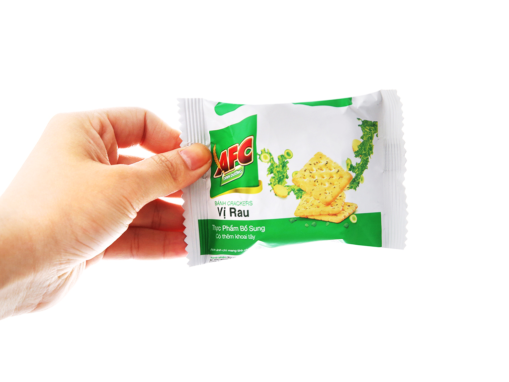 Bánh cracker vị rau AFC Dinh dưỡng | Fast.vn