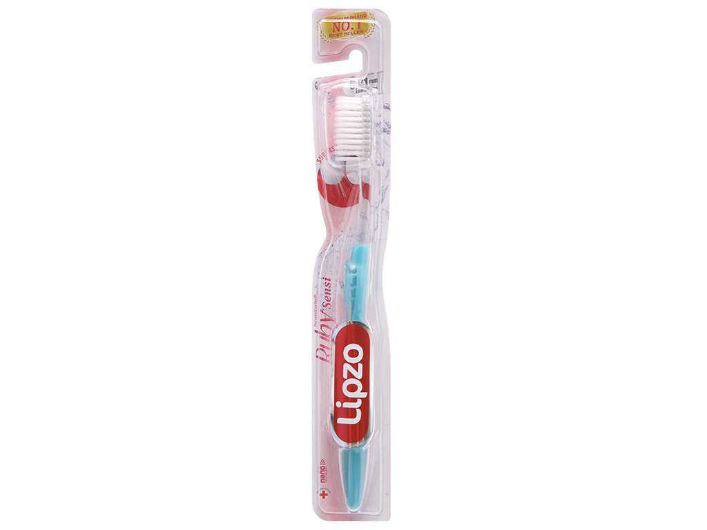 Bàn chải Lipzo Ruby Sensi lông chỉ tơ | Fast.vn