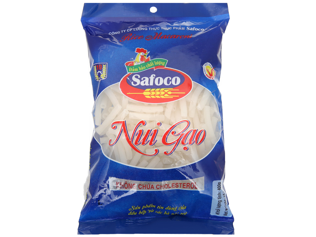 Nui gạo ống lớn Safoco gói 400g | Fast.vn