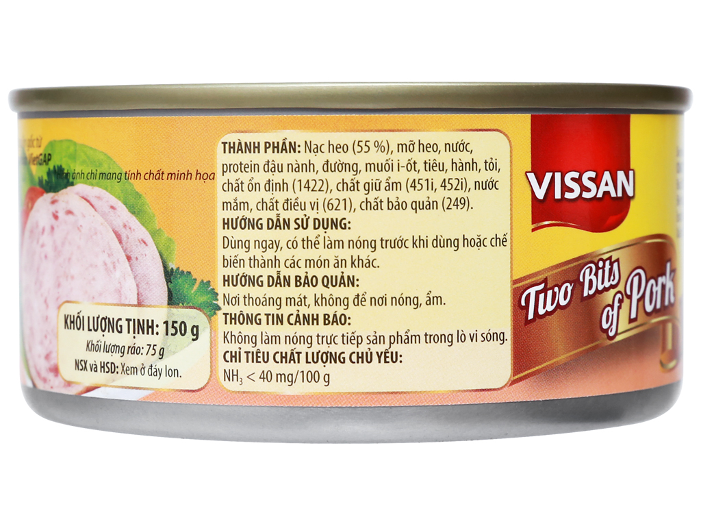 Heo hai lát Vissan hộp 150g | Văn Phòng Phẩm Online FAST ...