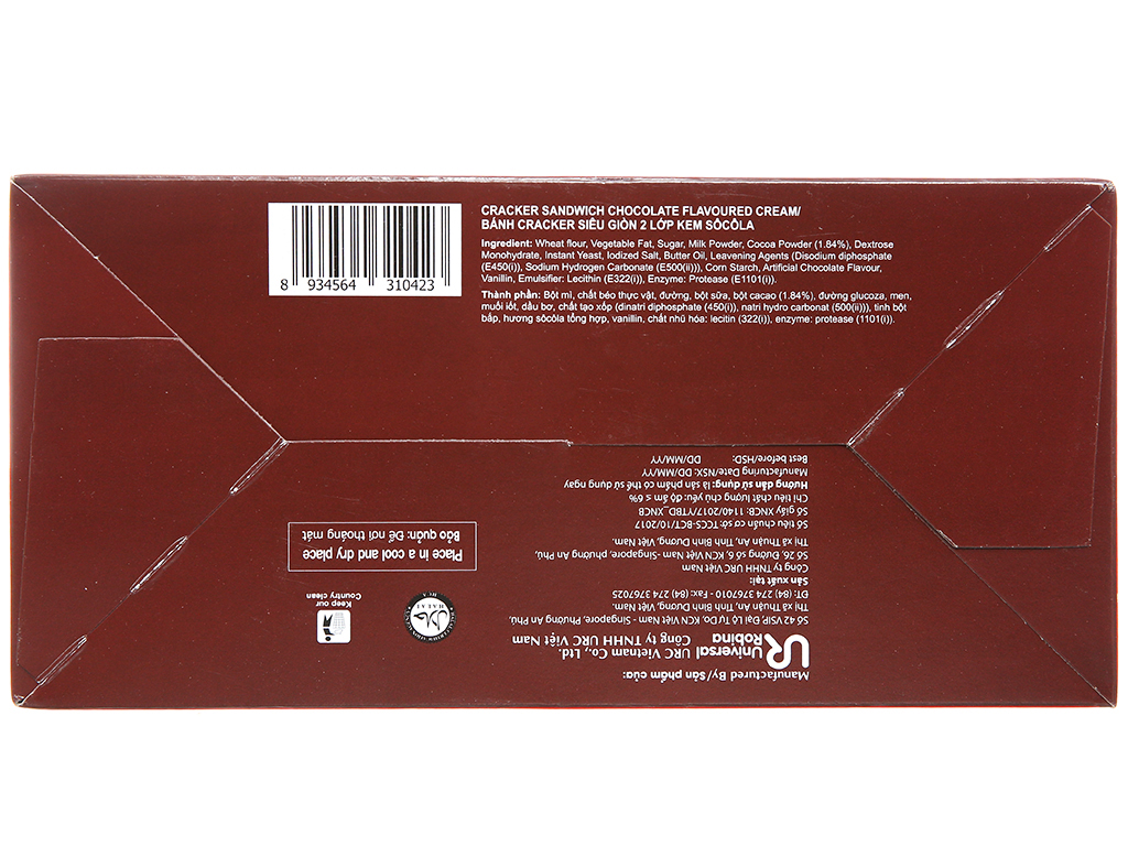 Bánh cracker hai lớp kem socola Magic Twin | Văn Phòng Ph...