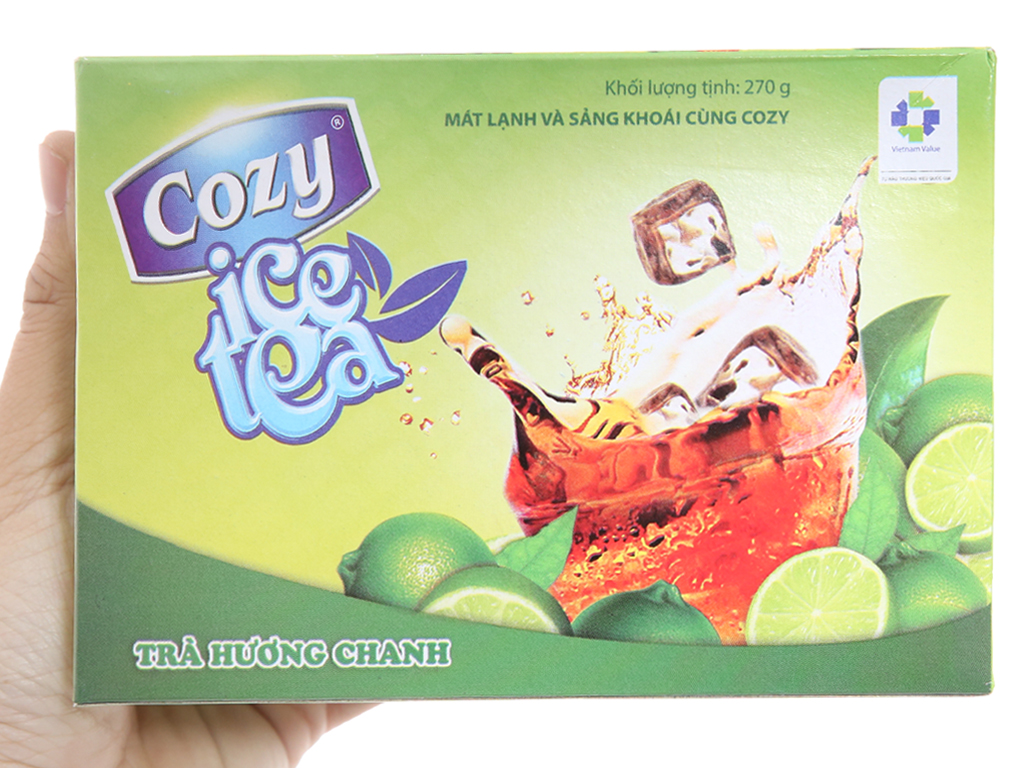 Trà Cozy Ice Tea hương chanh 270g | Fast.vn