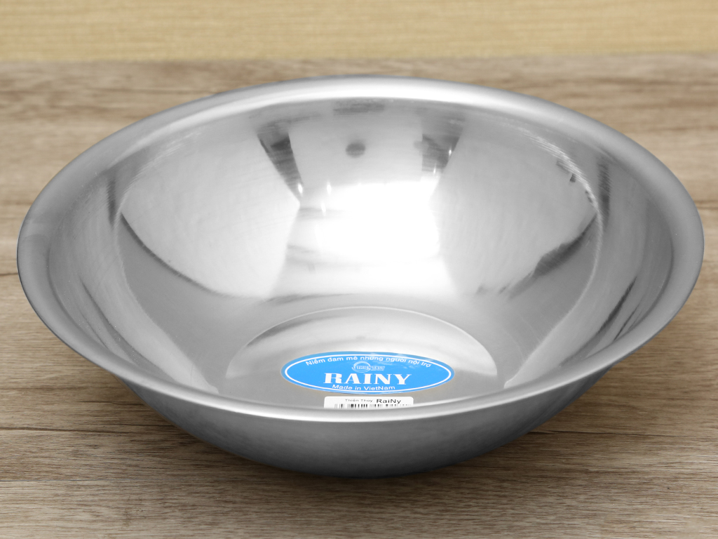 Thau inox tròn Rainy THAU26-4D 26cm | Văn Phòng Phẩm Onli...