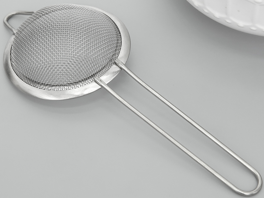 Rây lọc inox cán inox 22cm DMX RL001-08 | Fast.vn