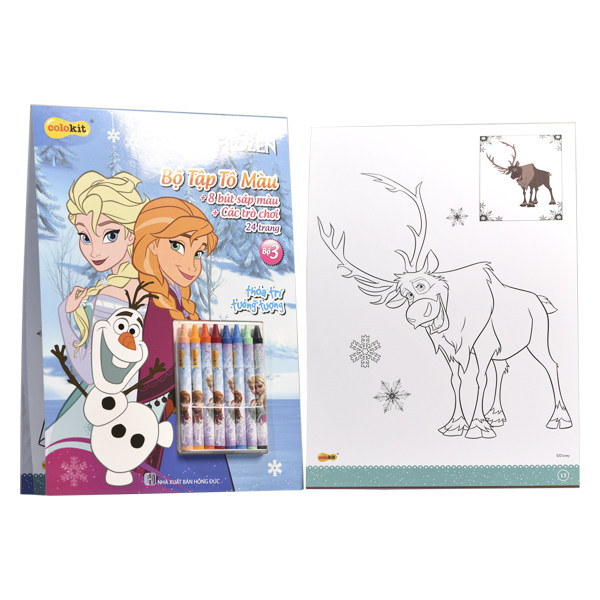 Tập tô màu colokit disney frozen cb-c021/fr | Văn Phòng P...