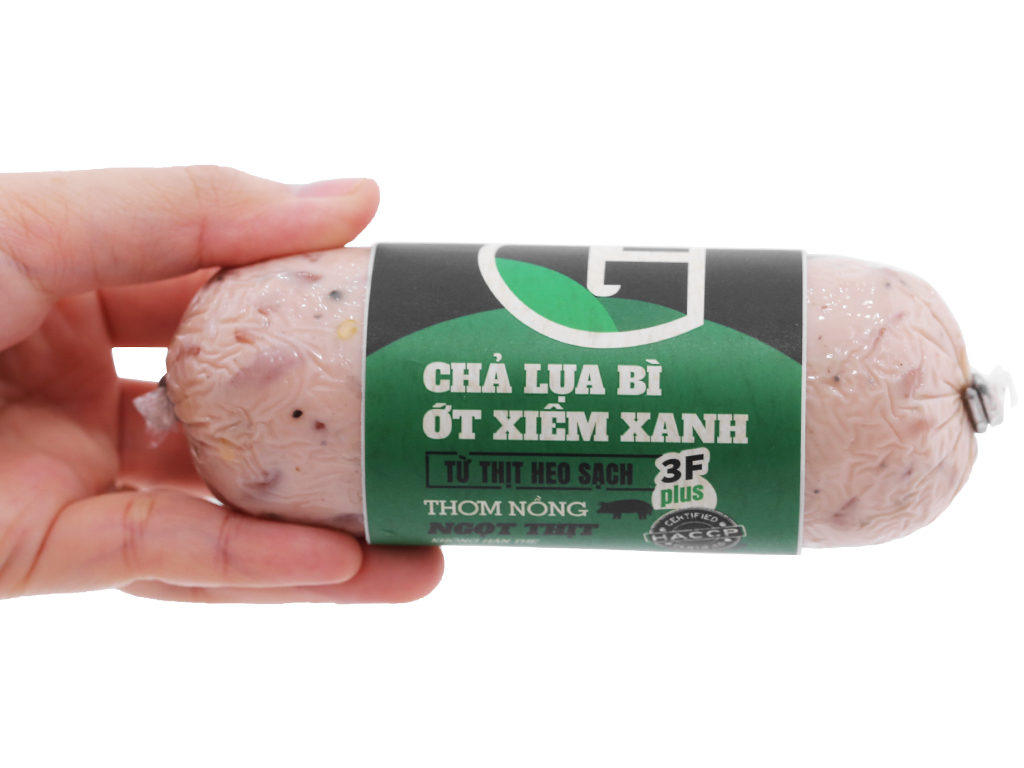 Chả lụa bì ớt xiêm xanh G Kitchen cây 200g | Fast.vn