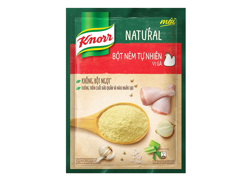 Bột nêm tự nhiên vị gà Knorr Natural | Văn Phòng Phẩm Onl...