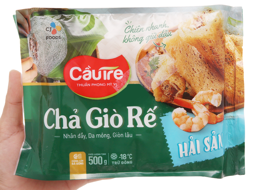 Chả giò rế tôm cua Cầu Tre gói 500g | Fast.vn