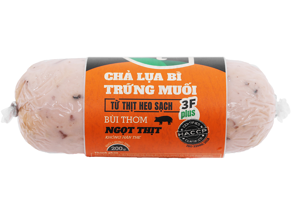 Chả lụa bì trứng muối G Kitchen cây 200g | Văn Phòng Phẩm...