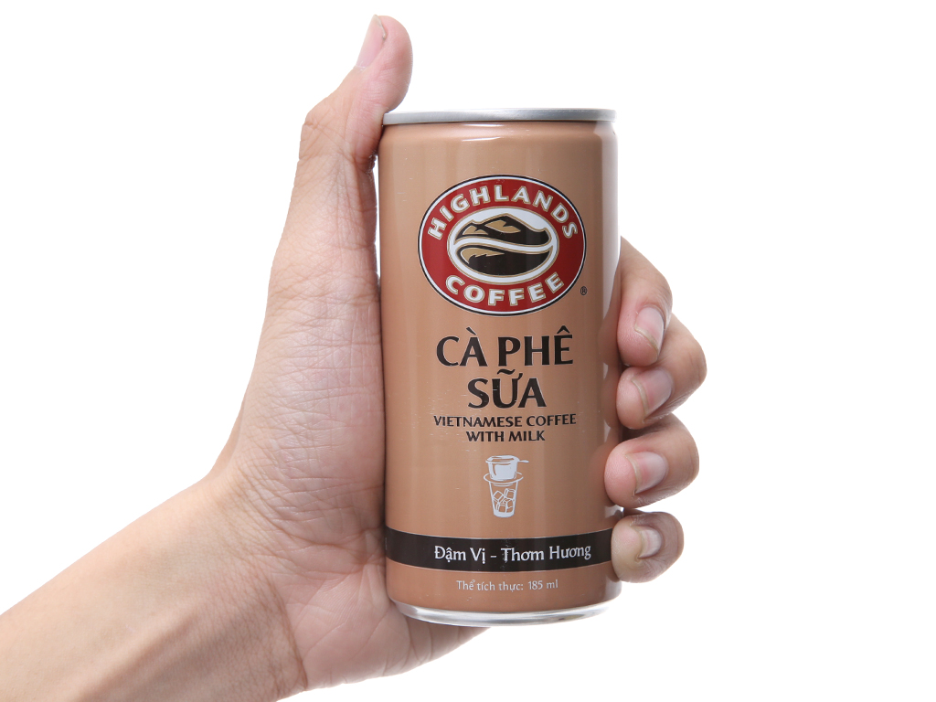 6 lon cà phê sữa Highlands 185ml | Fast.vn