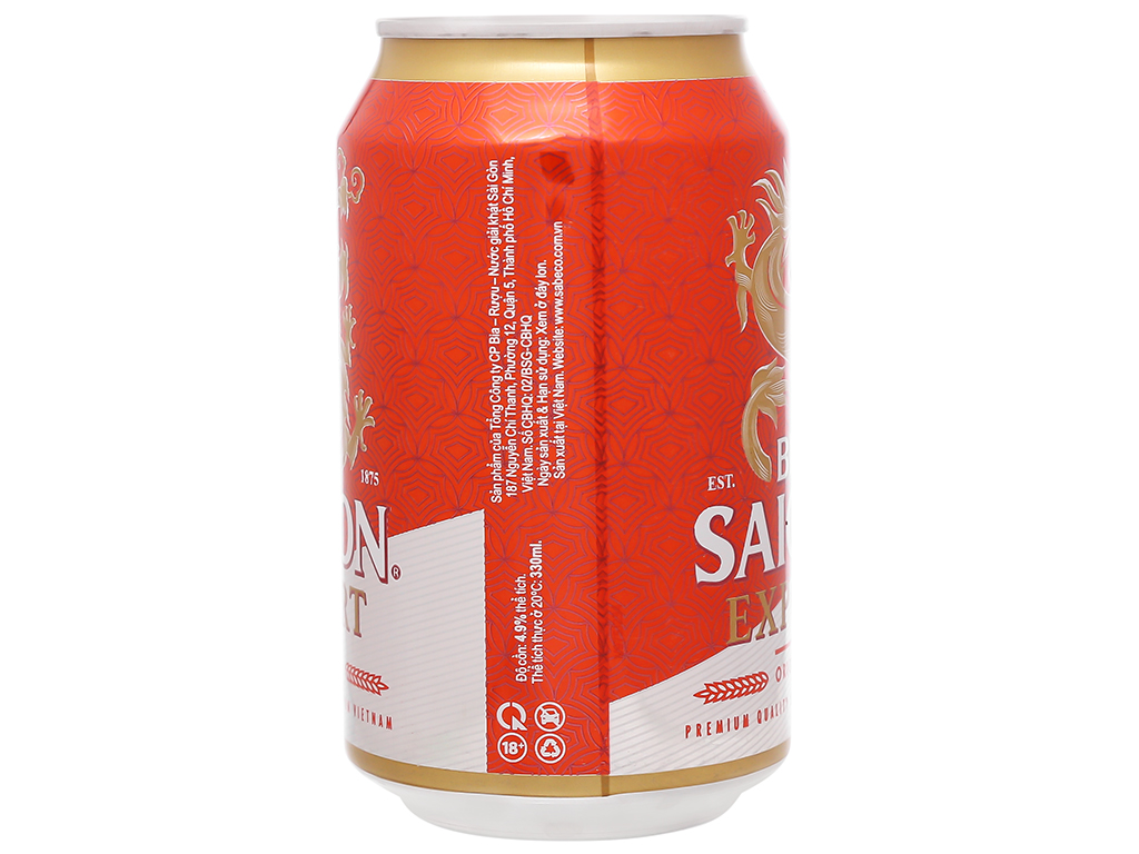 6 Lon Bia Sài Gòn Export 330ml Văn Phòng Phẩm Online Fa