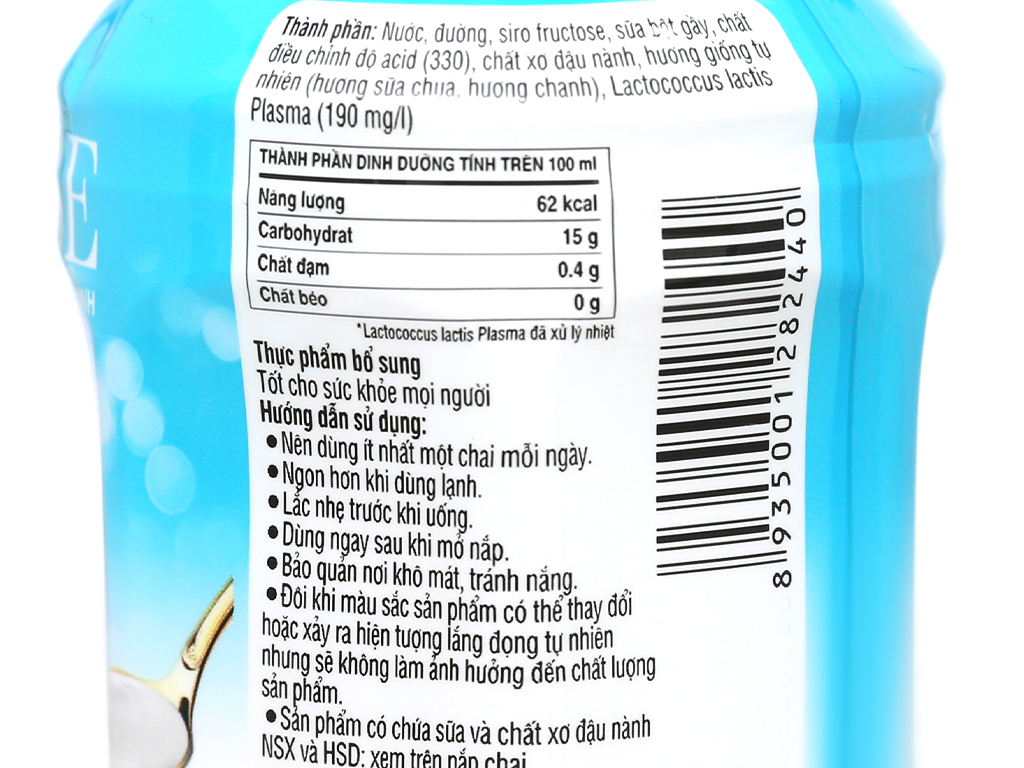 6 chai nước uống Kirin Imuse vị sữa chua và chanh 280ml