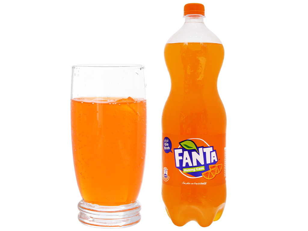 6 chai nước ngọt Fanta hương cam 1.5 lít | Fast.vn