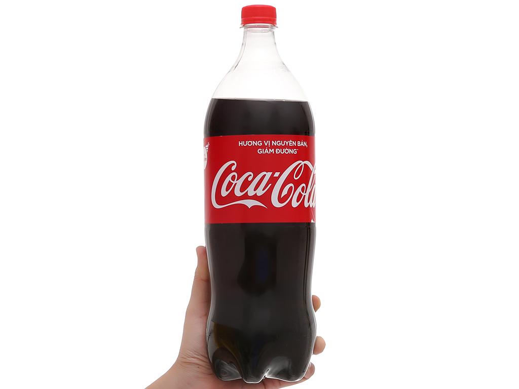 6 chai nước ngọt Coca Cola nguyên bản (giảm đường) chai 1...