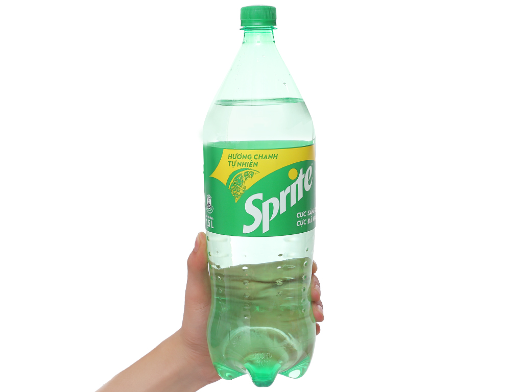 6 chai nước ngọt Sprite hương chanh 1.5 lít | Văn Phòng P...