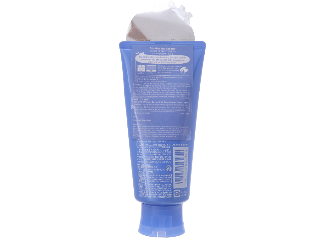 Sữa rửa mặt tạo bọt Senka Perfect Whip | Fast.vn