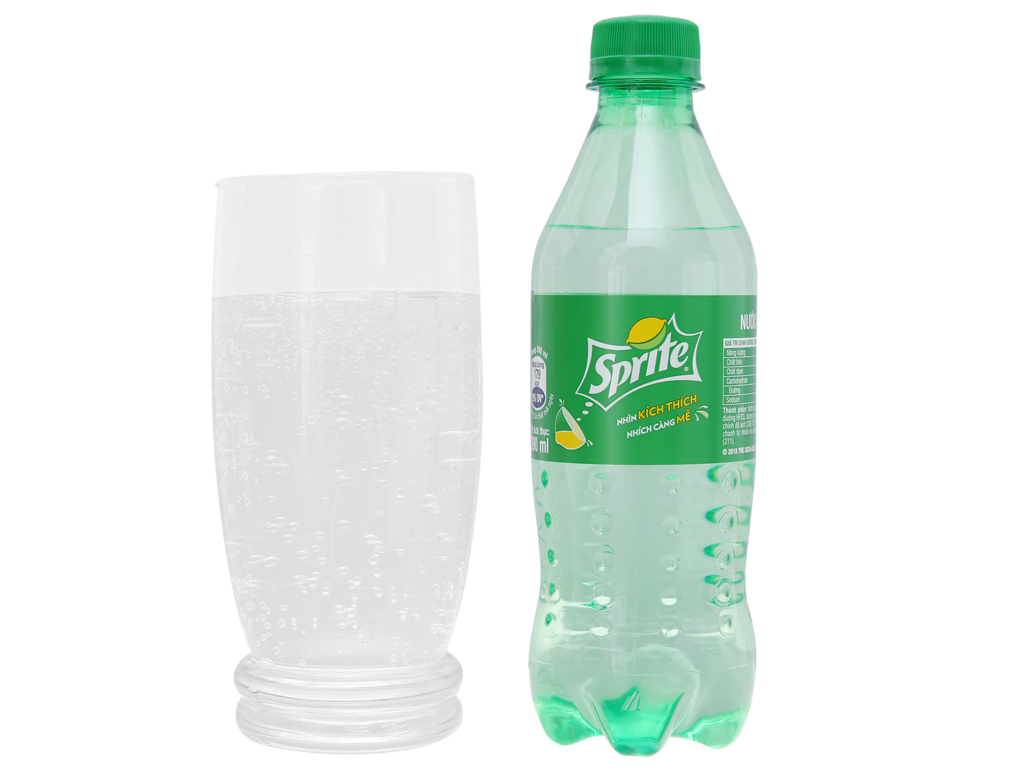 Thùng 24 chai nước ngọt Sprite hương chanh 390ml | Fast.vn