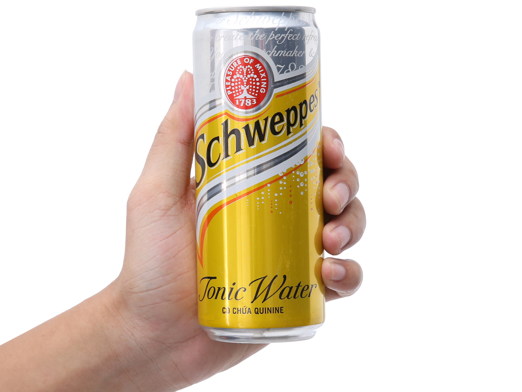 24 lon nước giải khát có gas Schweppes Tonic 330ml | Văn ...