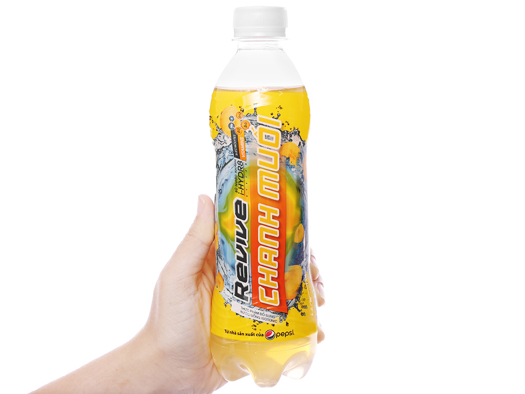 Thùng 24 chai nước bù khoáng Revive hương chanh muối 390m...