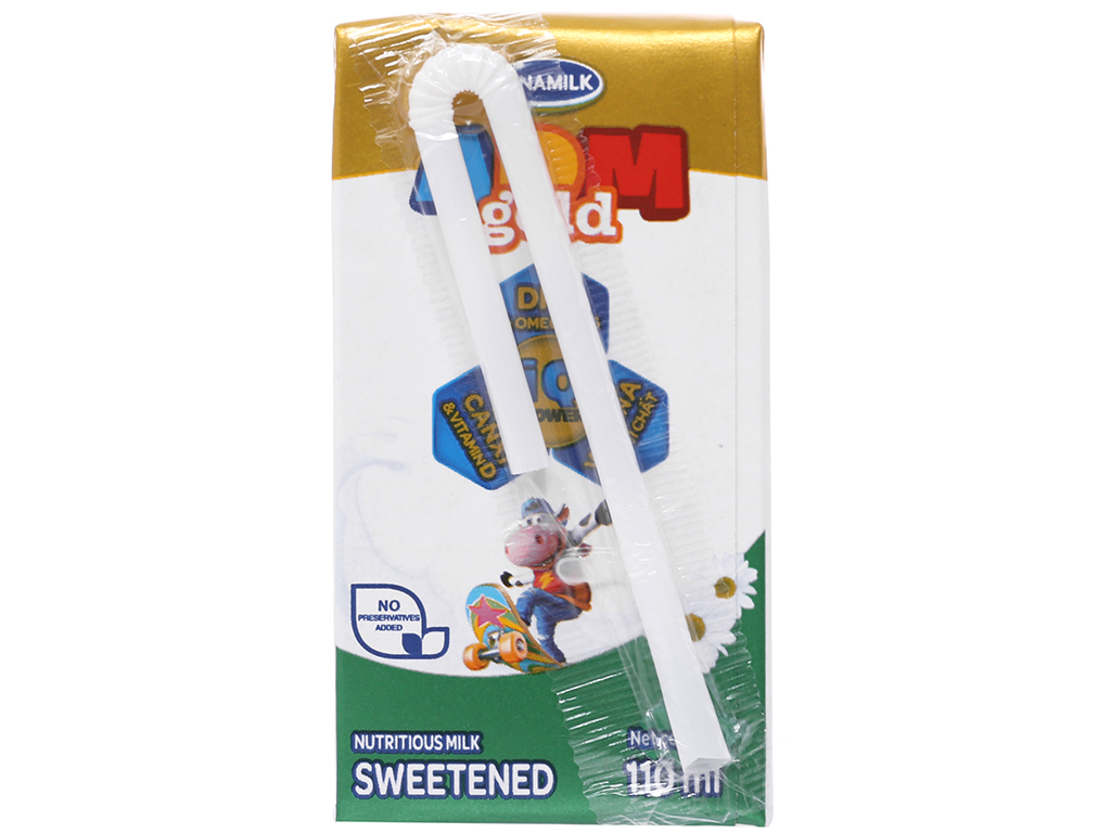 Thùng 48 hộp sữa dinh dưỡng Vinamilk ADM Gold 110ml | Fas...