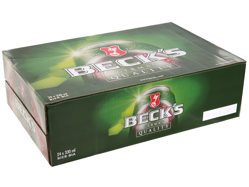 Thùng 24 lon bia Beck's 330ml | Fast.vn