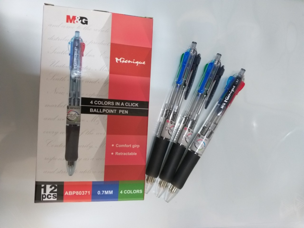 Bút bi 4 ngòi M&G ABP80371 - 0.7mm | Fast.vn
